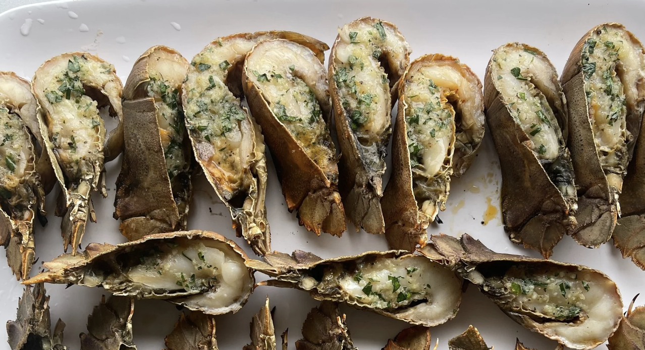 Herb Garlic Butter Moreton Bay Bug Recipe | Manettas Seafood