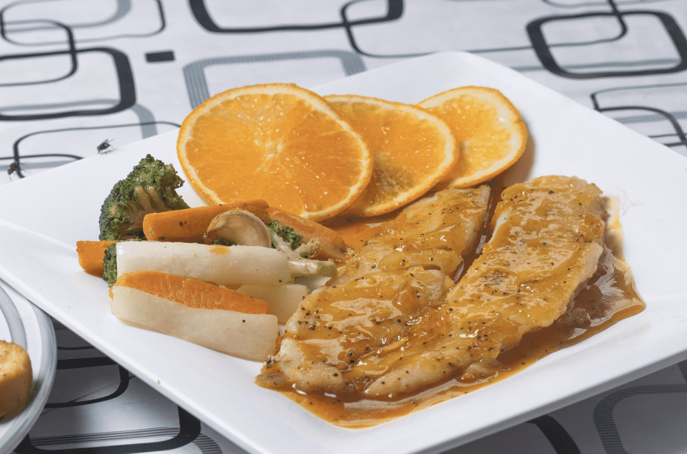 John Dory Fillets with Orange Sauce and Vegetables - Manettas Seafood ...