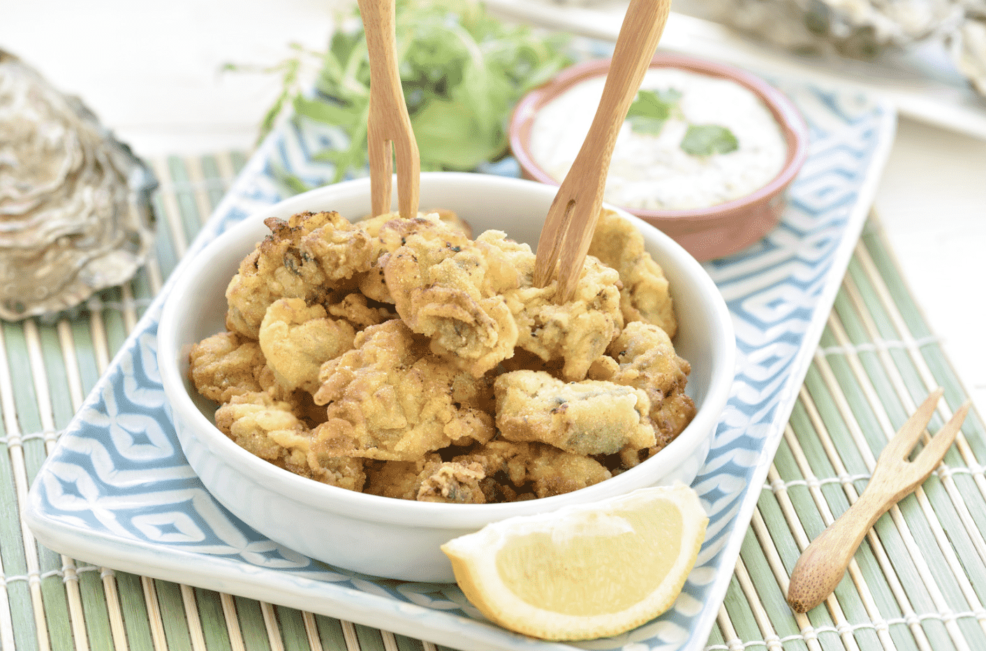 Fried Oysters with Remoulade - Manettas Seafood Market