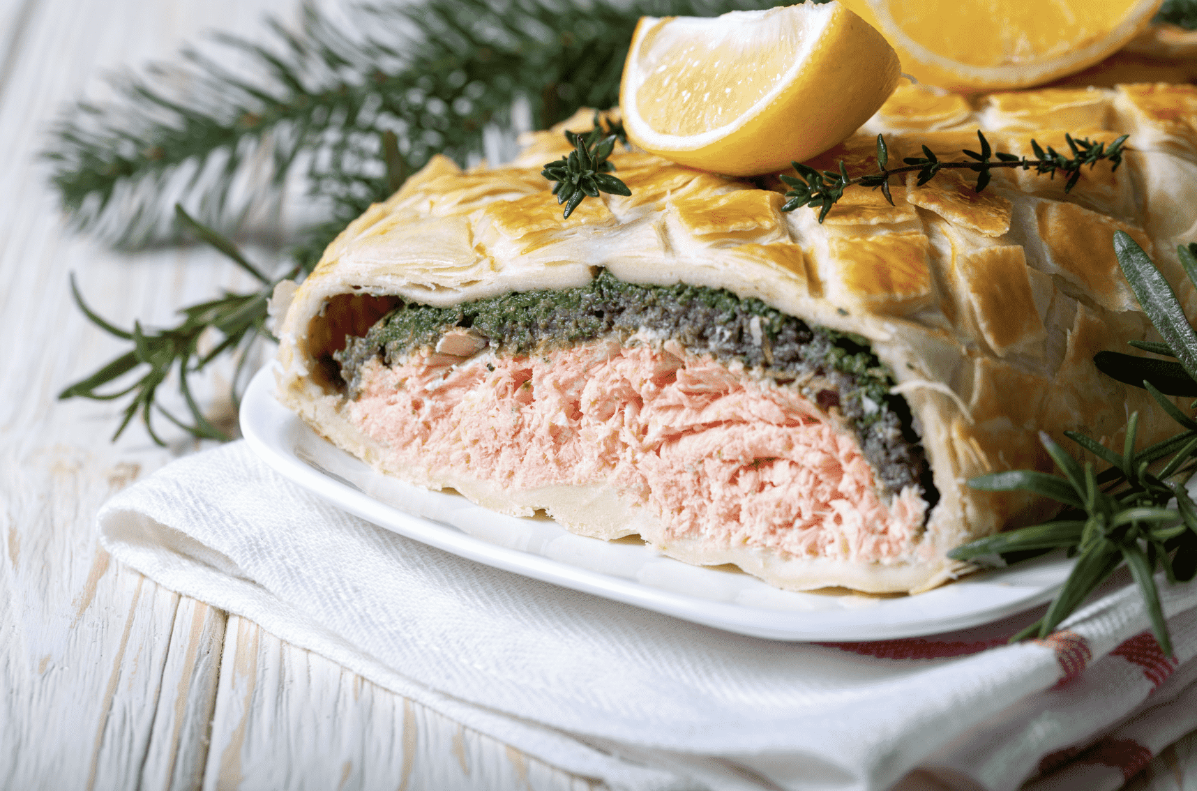 Salmon Wellington - Manettas Seafood Market